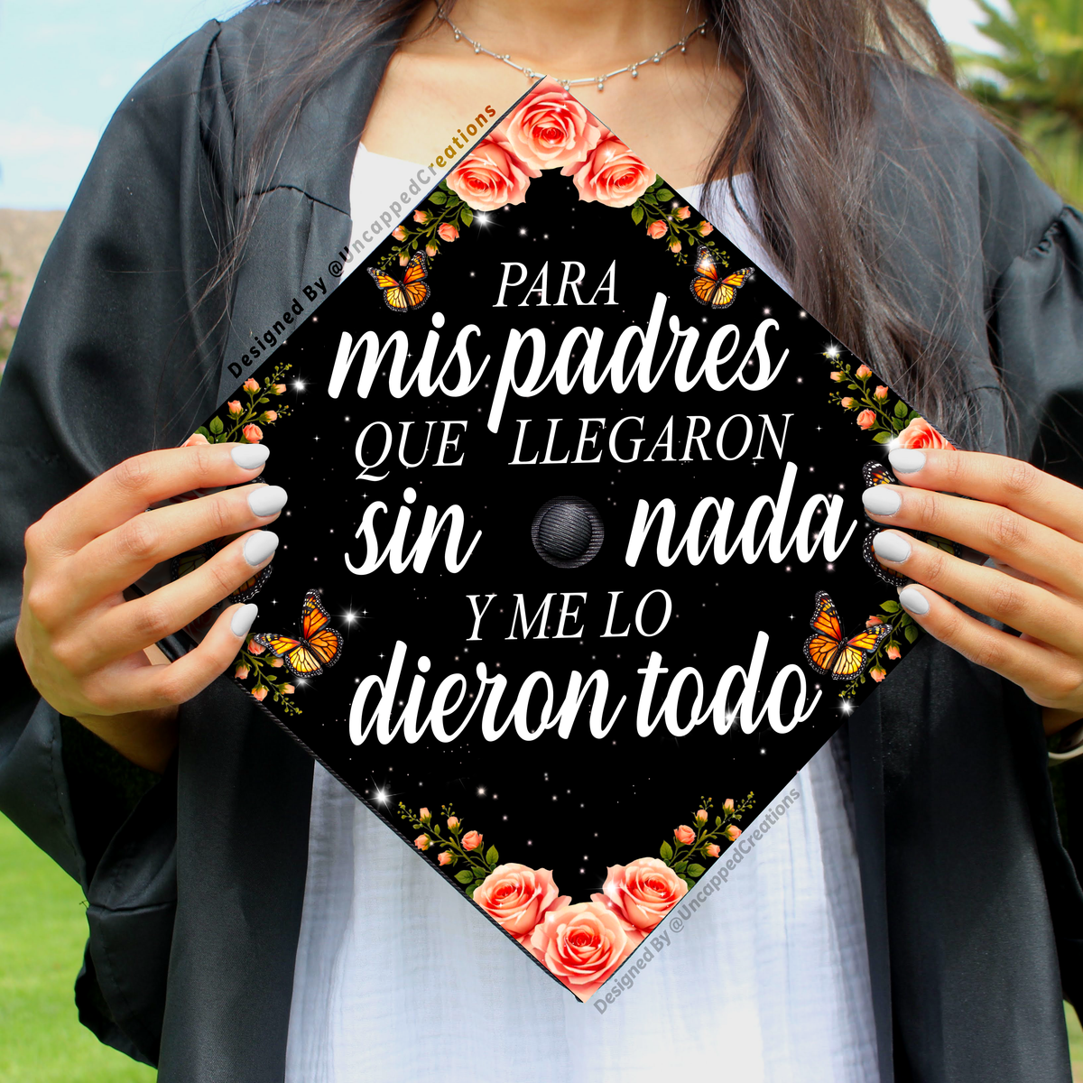 Spanish Grad Cap - PRINTED Topper – Uncapped Creations