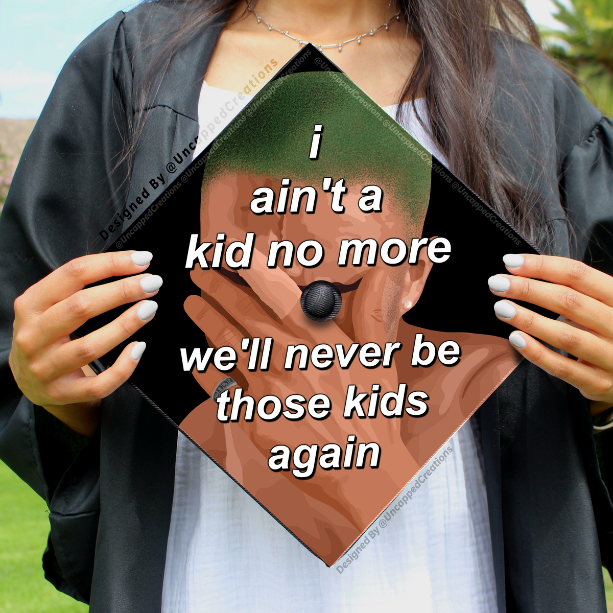 Artist Grad Cap - PRINTED Topper – Uncapped Creations