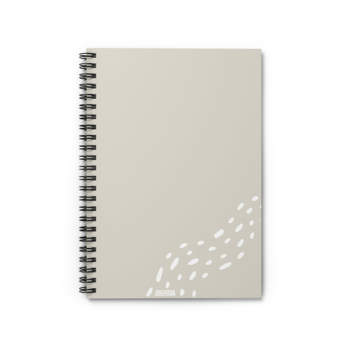 CREAM Spotted Corner Notebook – Uncapped Creations