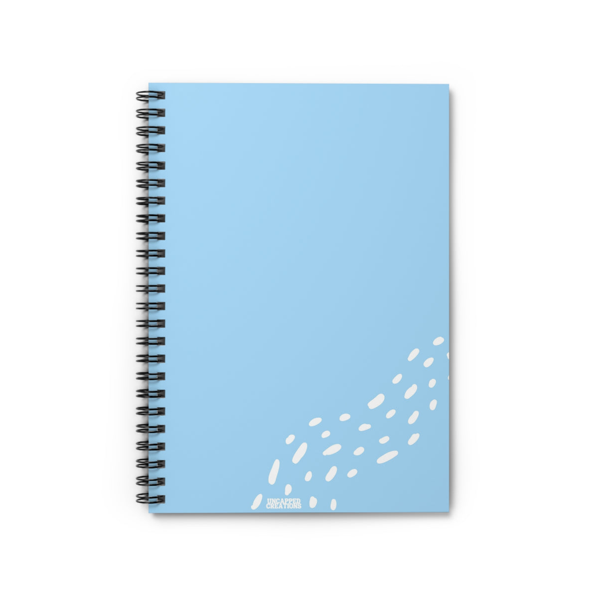 BLUE Spotted Corner Notebook – Uncapped Creations