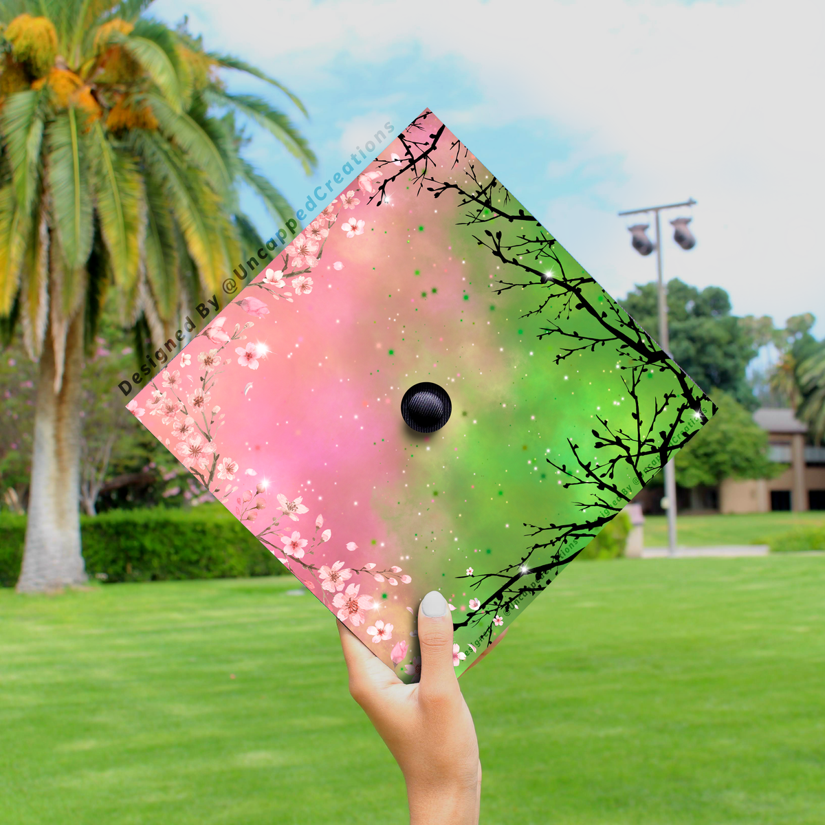 Wicked Grad Cap - PRINTED Topper – Uncapped Creations