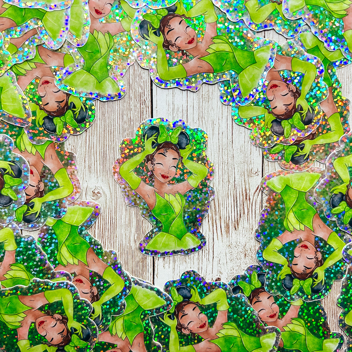 Bayou Queen Sticker – Uncapped Creations
