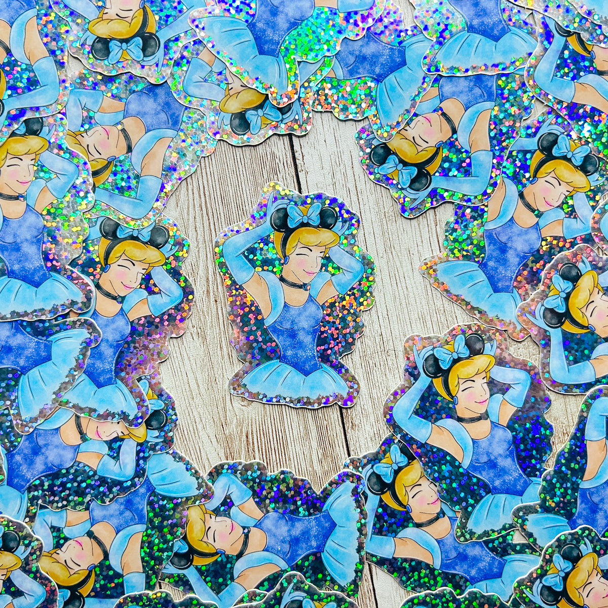 Midnight Princess Sticker – Uncapped Creations