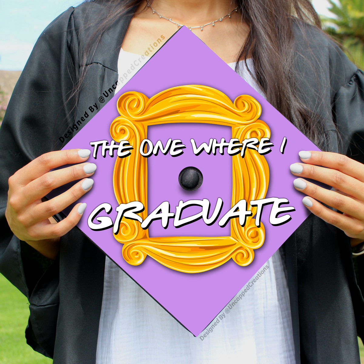 Friends Grad Cap - PRINTED Topper – Uncapped Creations