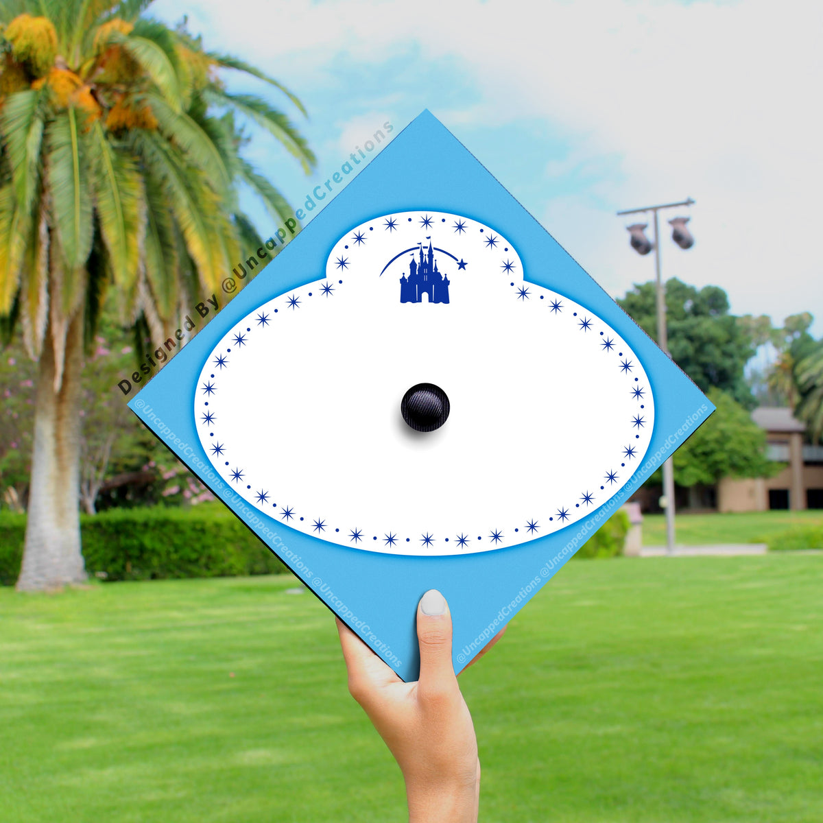 Magic Badge Grad Cap - PRINTED Topper – Uncapped Creations
